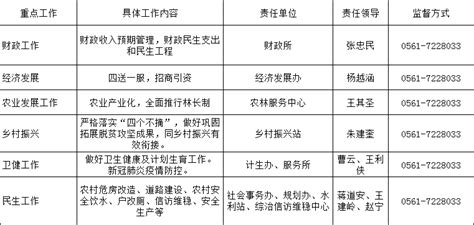 濉溪县铁佛镇2023年重点工作分工濉溪县人民政府信息公开网
