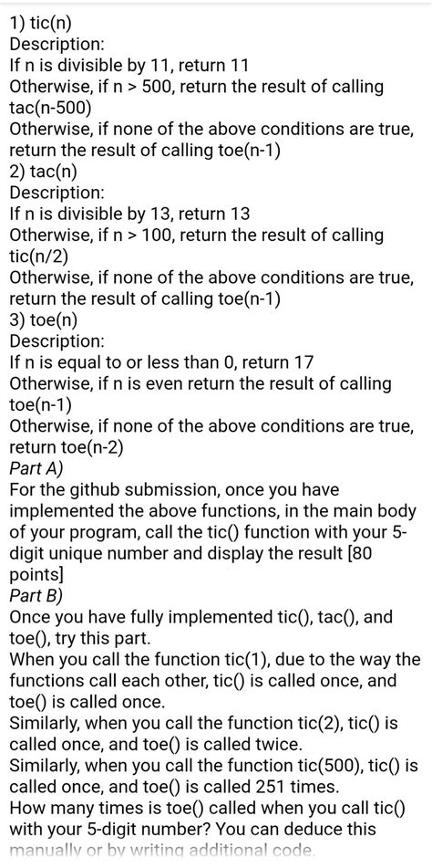 Solved Please Show Me Part B Whole Steps Like How U Find