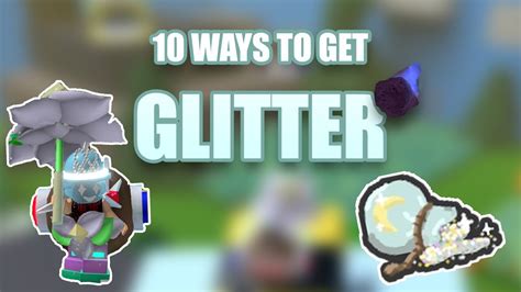 10 QUICKEST WAYS TO GET GLITTER BEESWARM YouTube