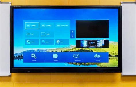 Qomo Journey 85 4k Led Interactive Multi Touch Display 85 Inch 10 Point Multi Touch Techedu