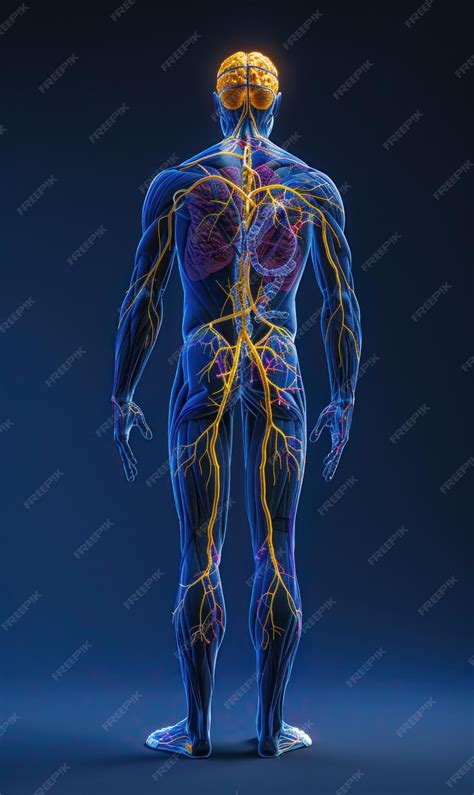 Premium Photo Neural Pathways Nervous System Delving Into The