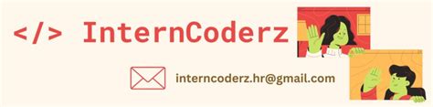 Intern Coderz On Linkedin India Internship Intern Opportunity