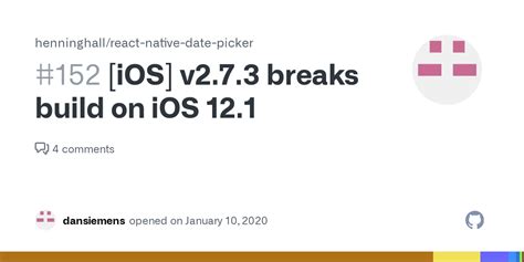 [ios] v2 7 3 breaks build on ios 12 1 · issue 152 · henninghall react