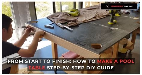 How To Make A Pool Table Step By Step DIY Guide How To Make A Pool Table Step By Step DIY Guide