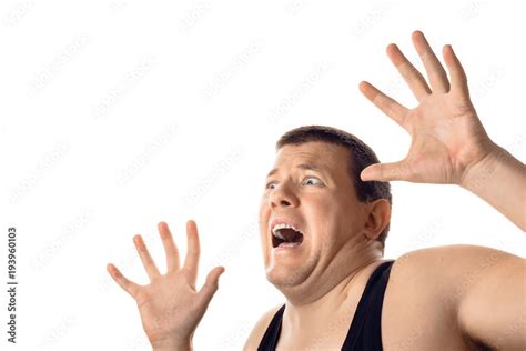 Scared Reaction Image