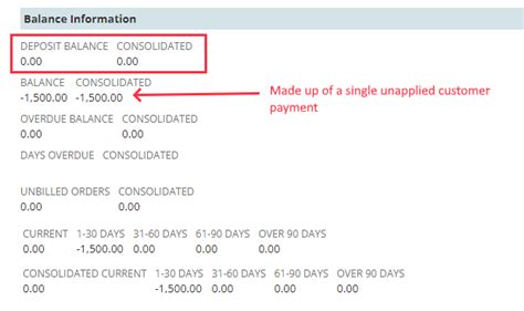 why is the customer deposit field not populated on the customer record — netsuite community