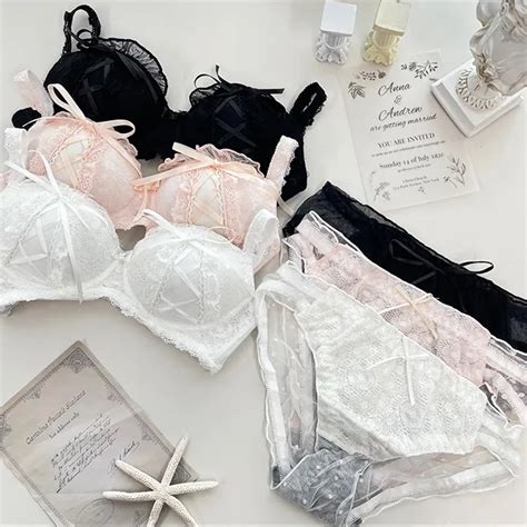 러블리섹시노와이어 코르셋 레이스 브라 이벤트 속옷세트 언더웨어 푸쉬업 에이블리