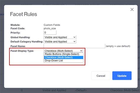 Custom Fields And Facets In Miva 10 Glendale Designs