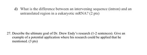 solved d what is the difference between an intervening