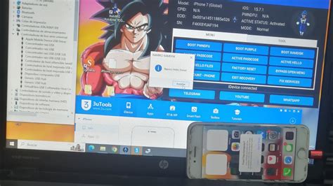 Bypass Hello IOS IPhone Fast Windows Click FAST CHANGE SN Mode Purple Full Windows