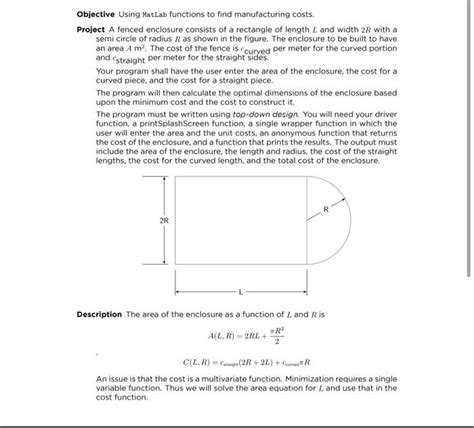 Solved Objective Using MatLab Functions To Find Chegg