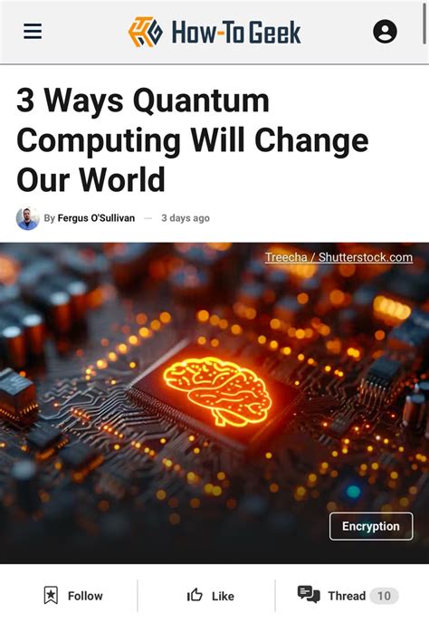 Craig Pearce On Linkedin Quantum Computing Privacy Encryption Ai