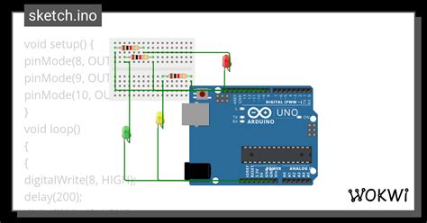 Wokwi Online ESP STM Arduino Simulator