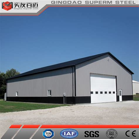 Low Cost Customized Metal Building Construction Prefabricated Steel Warehouse Prefabricated
