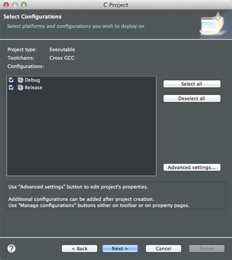 Mac下使用eclipse编译cc文件出现 Launch Failed Binary Not Found 错误的解决办法