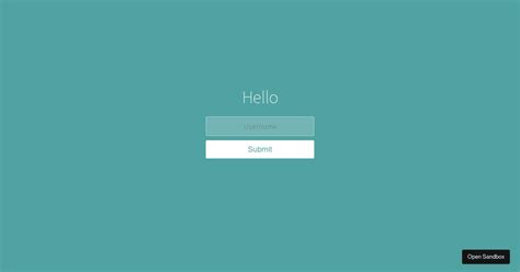 conditional rendering codesandbox