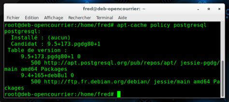 Debian 8 Installer Postgresql 95 Memo