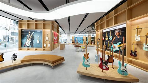 Klein Dytham Architecture Gives Fender Flagship Store A Welcoming Feel