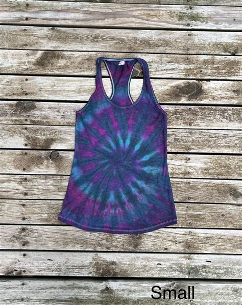 Tie Dye Tank Top Womens S Med Lg Xl And Xxl Etsy
