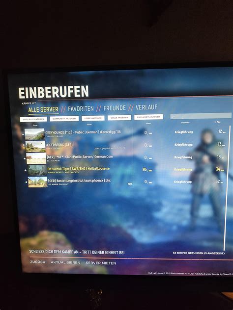 server filter does not work r hellletloose
