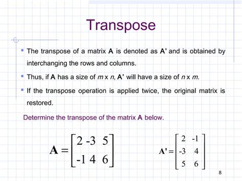 Matrix And Determinants Ppt Physics Science