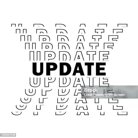 업데이트 사각형 모양의 흰색 배경에 반복 효과가있는 검은 색 글자 0명에 대한 스톡 벡터 아트 및 기타 이미지 0명 3차원 형태 개념 Istock