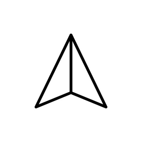 Premium Vector Compass Icon Vector Design Template In White Background