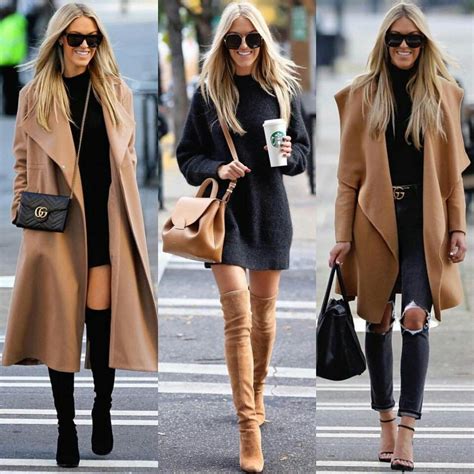 Winter Looks For Womens Winter Clothing Street Fashion Fur Clothing