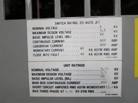 New 5kv Switchgear Fusible Load Interrupter Switch 600a Auto Jet Sandc 5 Kv 4 16kv Dw7150 1