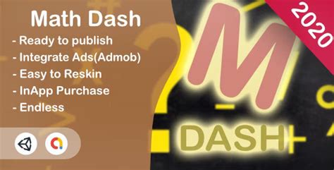 Math Dash Unity Gameadmobiosandroid Clean Codz
