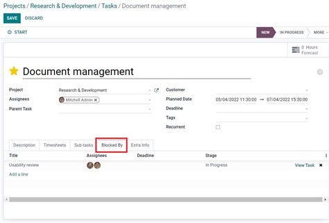 Odoo Project Management Features Odoo Blogs