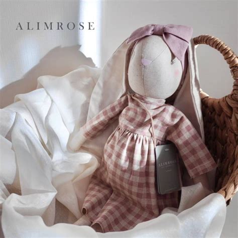 【楽天市場】【正規販売】ｰalimrose 着後レビューでおまけ付／ 子供 アリムローズ ぬいぐるみ 女の子 アニマル ファーストトイ