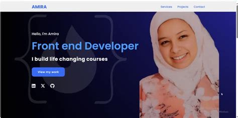 Amira Sayed Mohamed On Linkedin Webdevelopment Portfolioproject Internship Cedge Webdesign