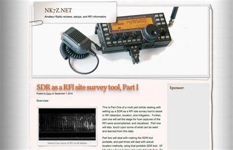 RFI Technical Reference Radio Frequency Interference