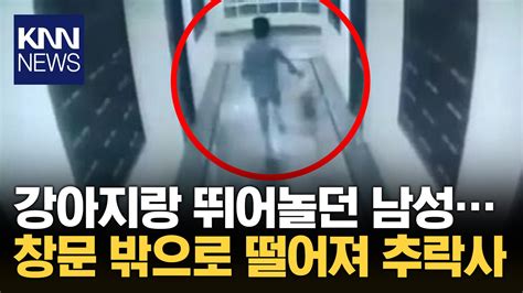 ＂그쪽은 창문인데 ＂ 추격전 벌이다 ′쿵′ 무슨 일 Knn Zum Tv