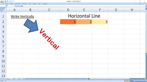 How To Rotate Text Vertically In Excel Youtube