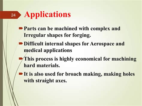 Introduction To Unconventional Machining Processes Pptx Chemistry Science