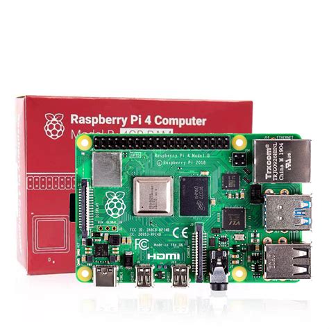 Raspberry Pi树莓派4b开发板4代8GB电脑python套件3B 主板linux 虎窝淘