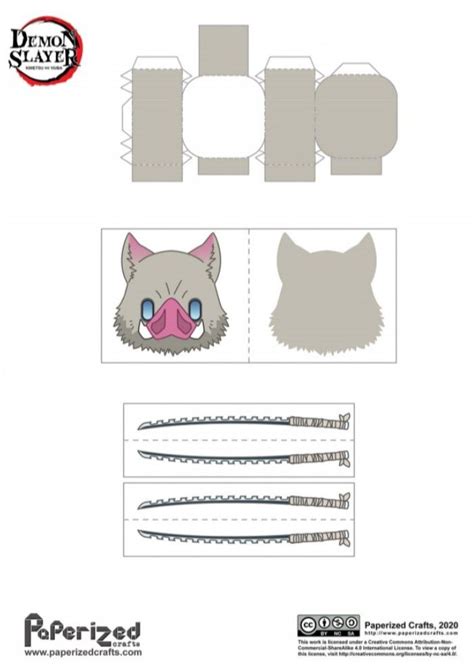 Pin En Papercraft Kimetsu No Yaiba