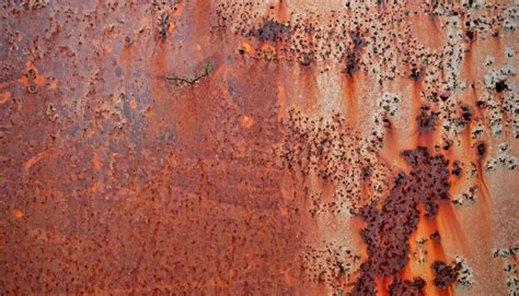 Premium Photo Rust In Steel Background