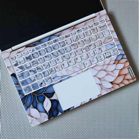 Laptop Skin Lenovo Yoga 9i Vinyl Decal Personalized Customizable White