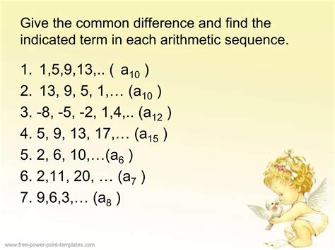 Arithmetic Sequence Pptx