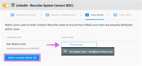 Enabling The Linkedin Recruiter System Connect Rsc Integration Lever Support