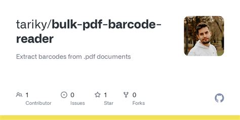 GitHub Tariky Bulk Pdf Barcode Reader Extract Barcodes From Pdf Documents