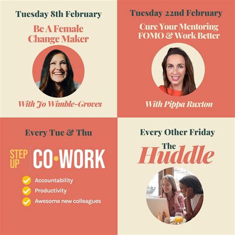 Step Up Club ⭐️february Event Line Up⭐️ Its Mentoring