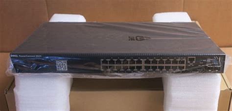 Dell Powerconnect 5524 24x 1gbe Rj45 2x 10gbe Sfp 1u Managed Switch Vt1gd