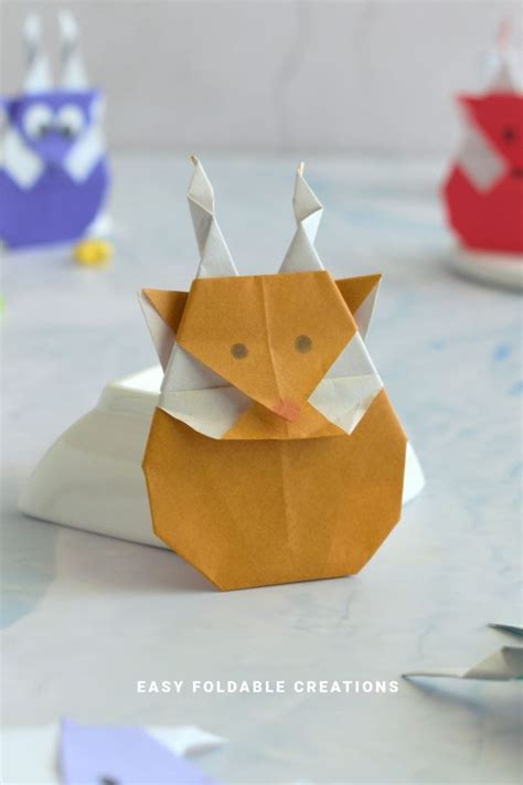 Origami Reindeer Easy Foldable Creations