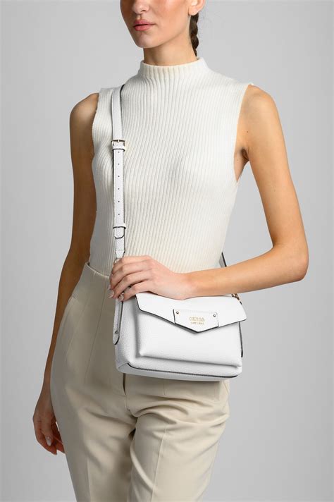 Tote Τσάντα Guess Eco Brenton Evg839019 White Brandbagsgr