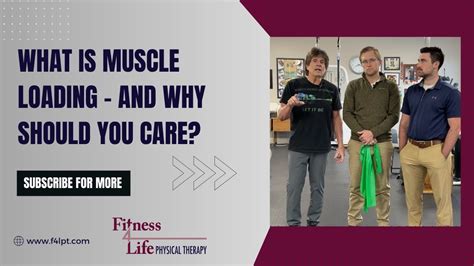 Loading Muscles For Optimal Function And Posture Youtube