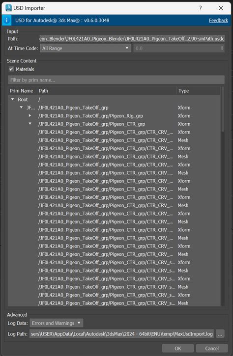Importing Usd Mesh Animation Is Broken Autodesk Community